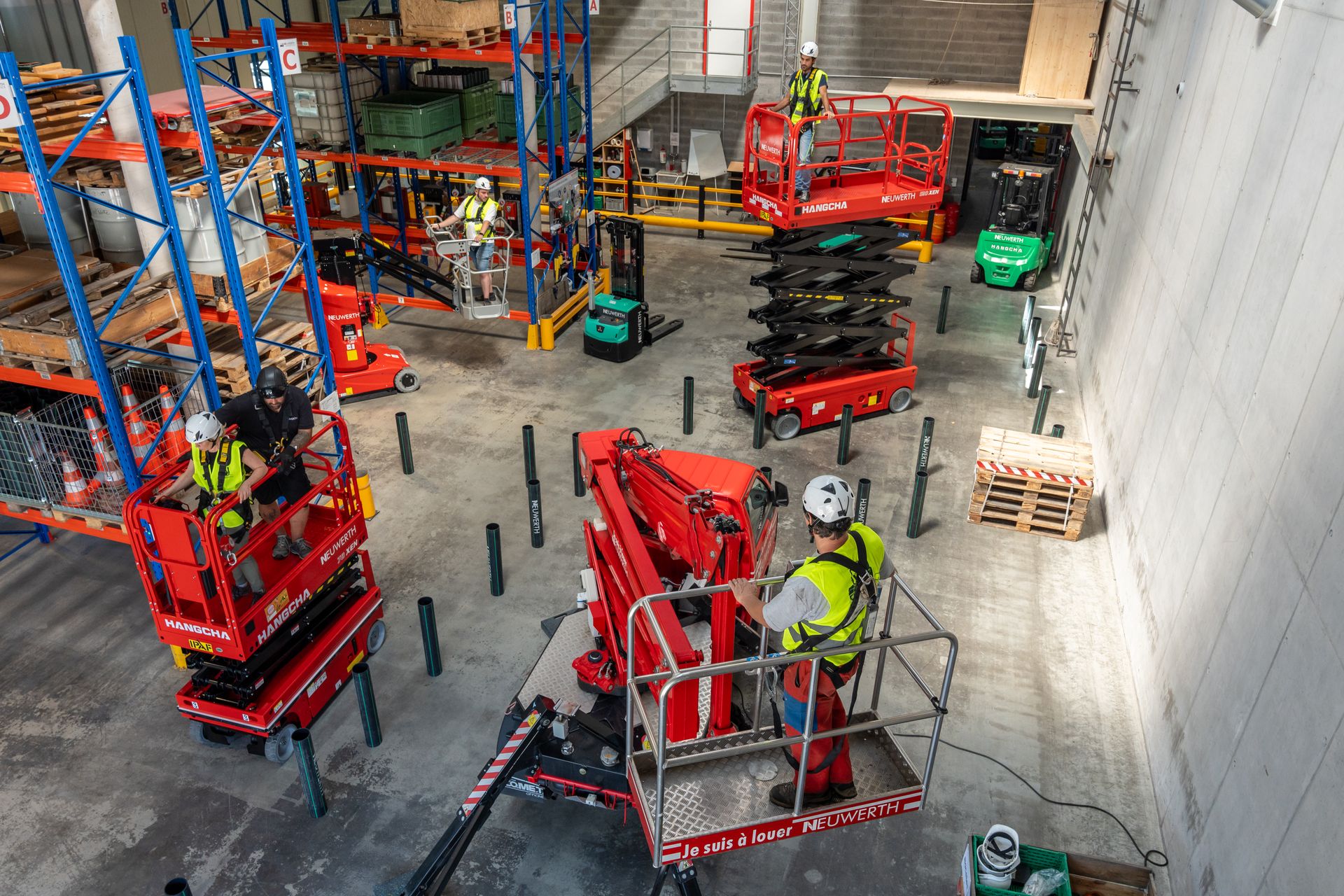 Opérateur nacelle IPAF ; 1 jour - 1a, 1b, 3a, 3b | Neuwerth Formation
